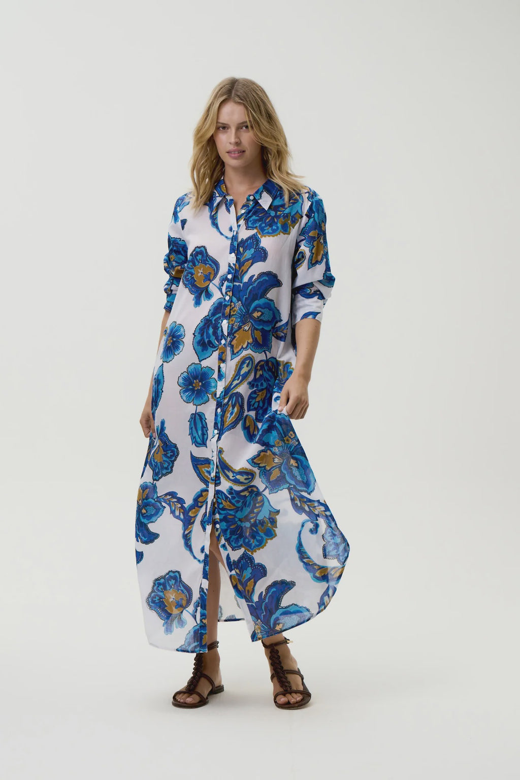Daisy Broome Blue Flower – Indian Summer